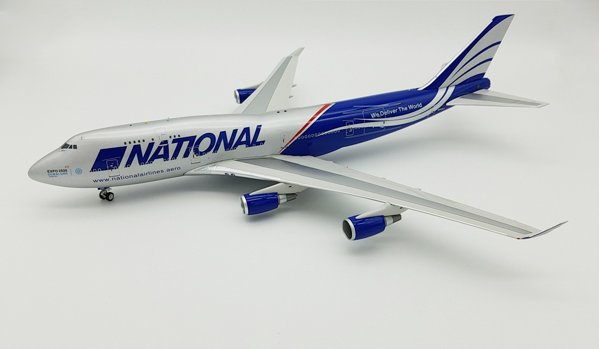ScaleModelStore.com :: Inflight200 1:200 - IF747N8001 - National Boeing ...