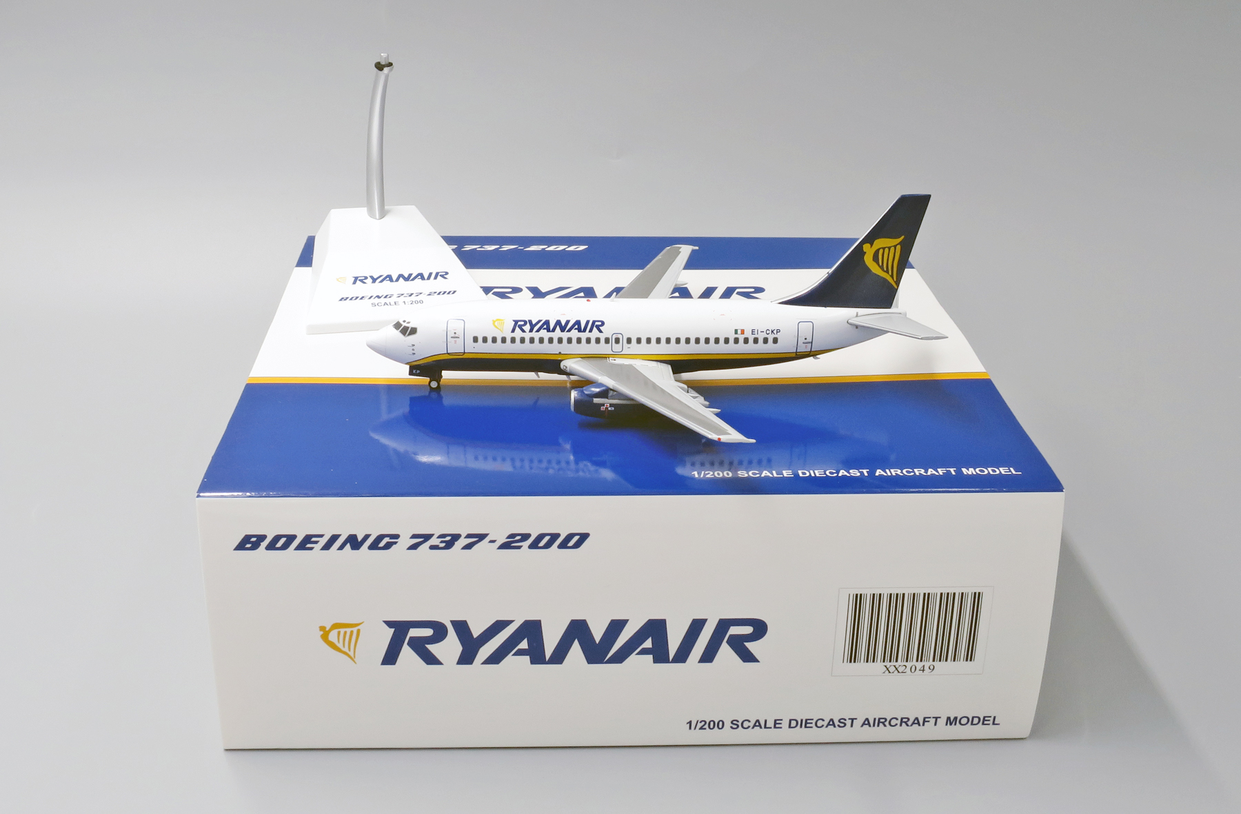 ScaleModelStore.com :: JC Wings 1:200 - XX2049 - Ryanair Boeing 737-200