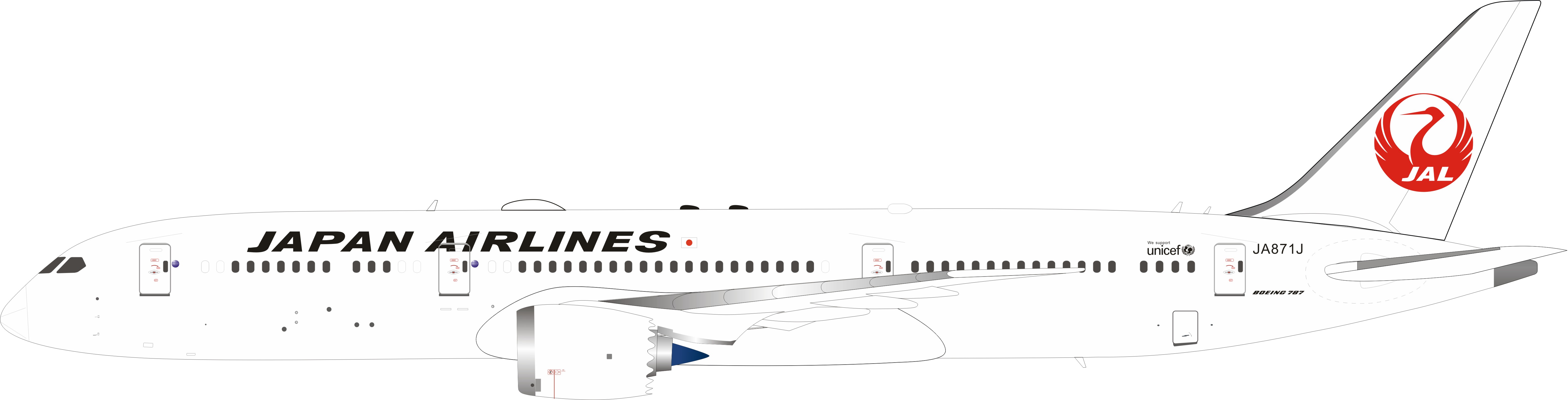 ScaleModelStore.com :: B Models 1:200 - B-789-JA-01 - Japan Airlines ...