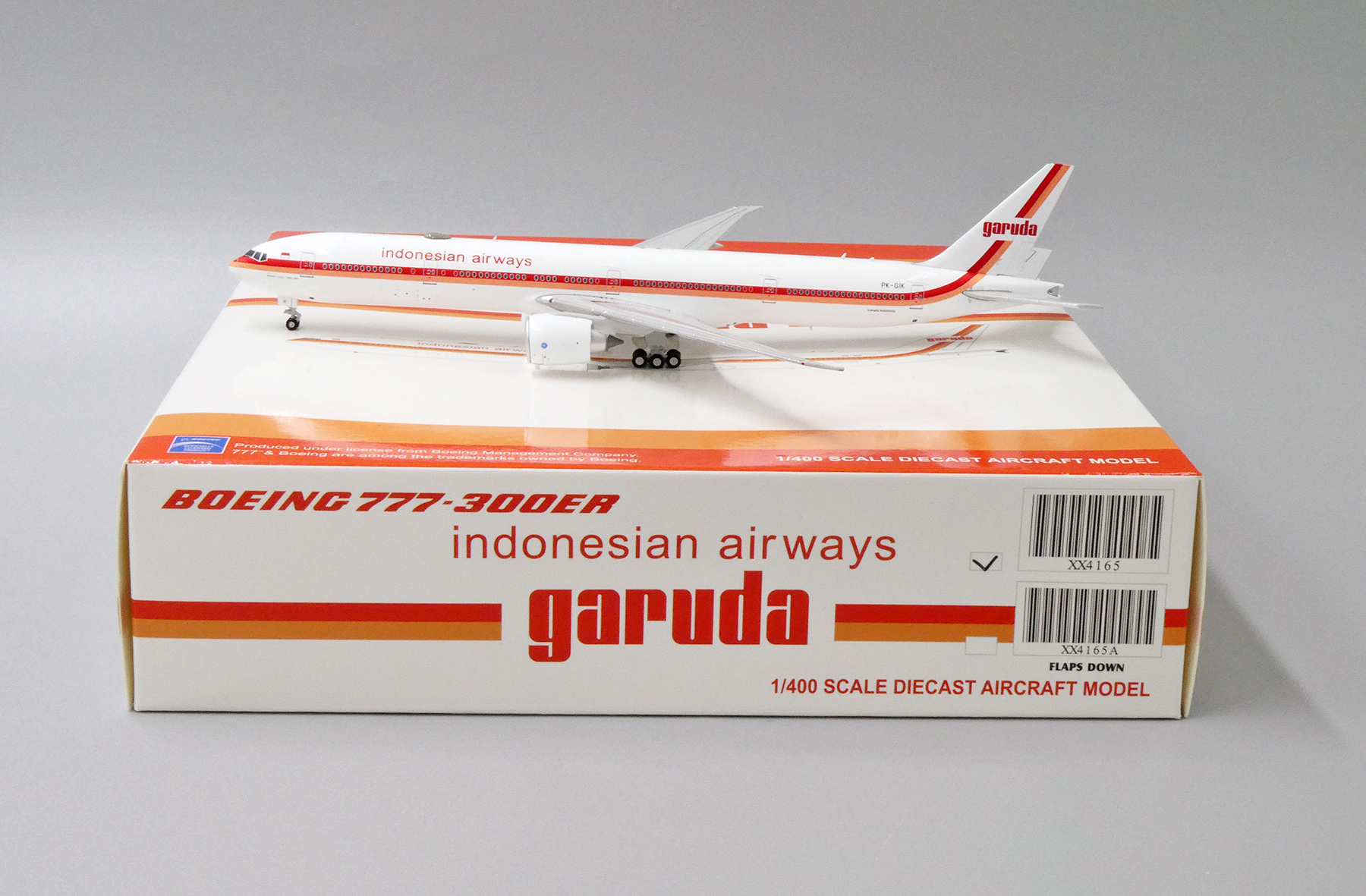 ScaleModelStore.com :: JC Wings 1:400 - XX4165 - Garuda Indonesia ...