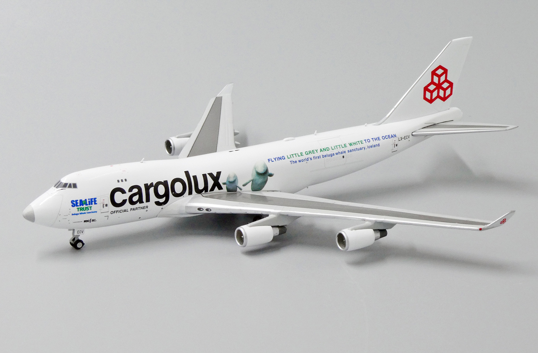 ScaleModelStore.com :: JC Wings 1:400 - XX4205 - Cargolux Boeing 747 ...