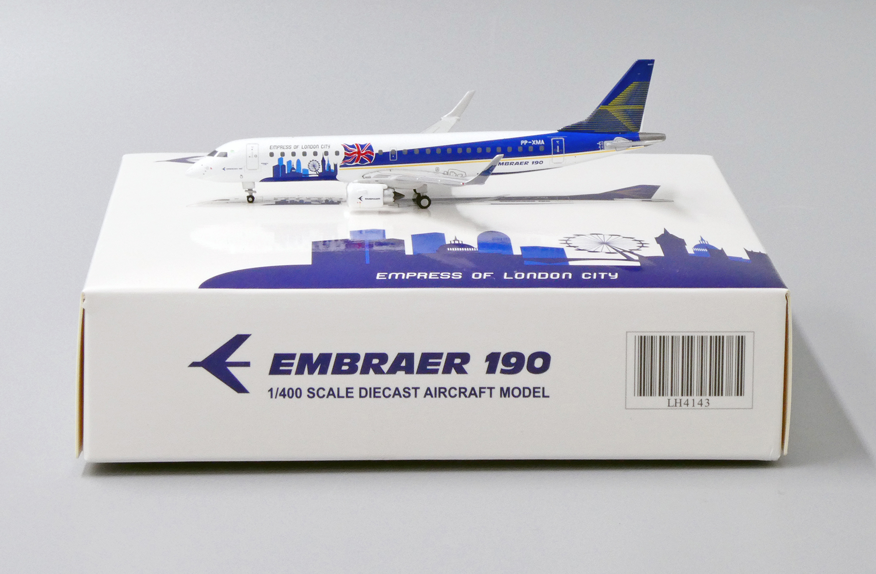 ScaleModelStore.com :: JC Wings 1:400 - LH4143 - Embraer Embraer 190-100STD