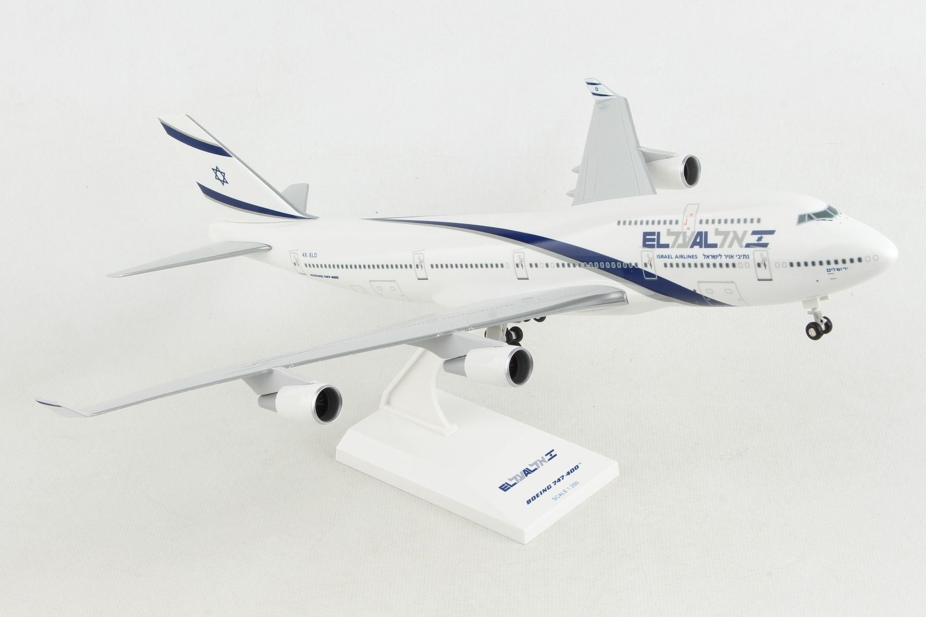 ScaleModelStore.com :: Skymarks 1:200 - SKR488 - El Al Boeing 747-400