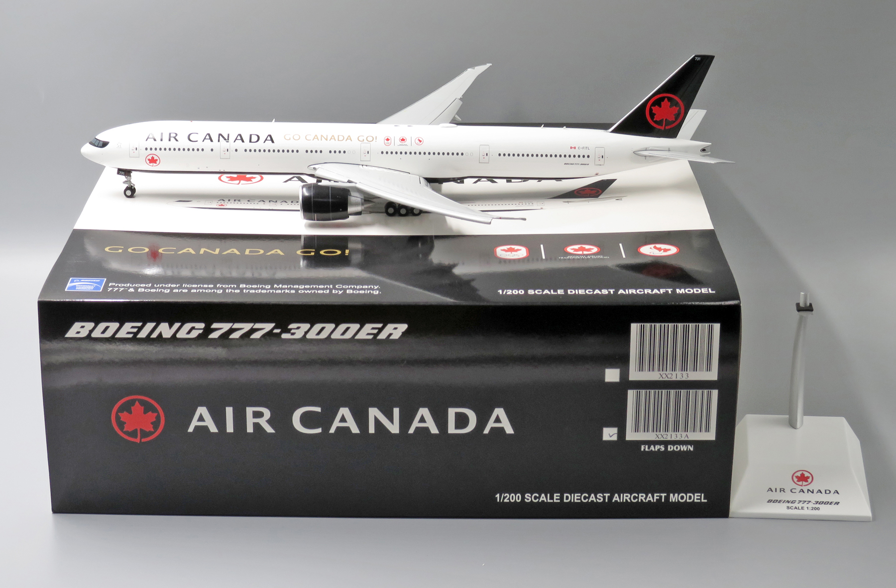 ScaleModelStore.com :: JC Wings 1:200 - XX2133A - Air Canada Boeing 777 ...
