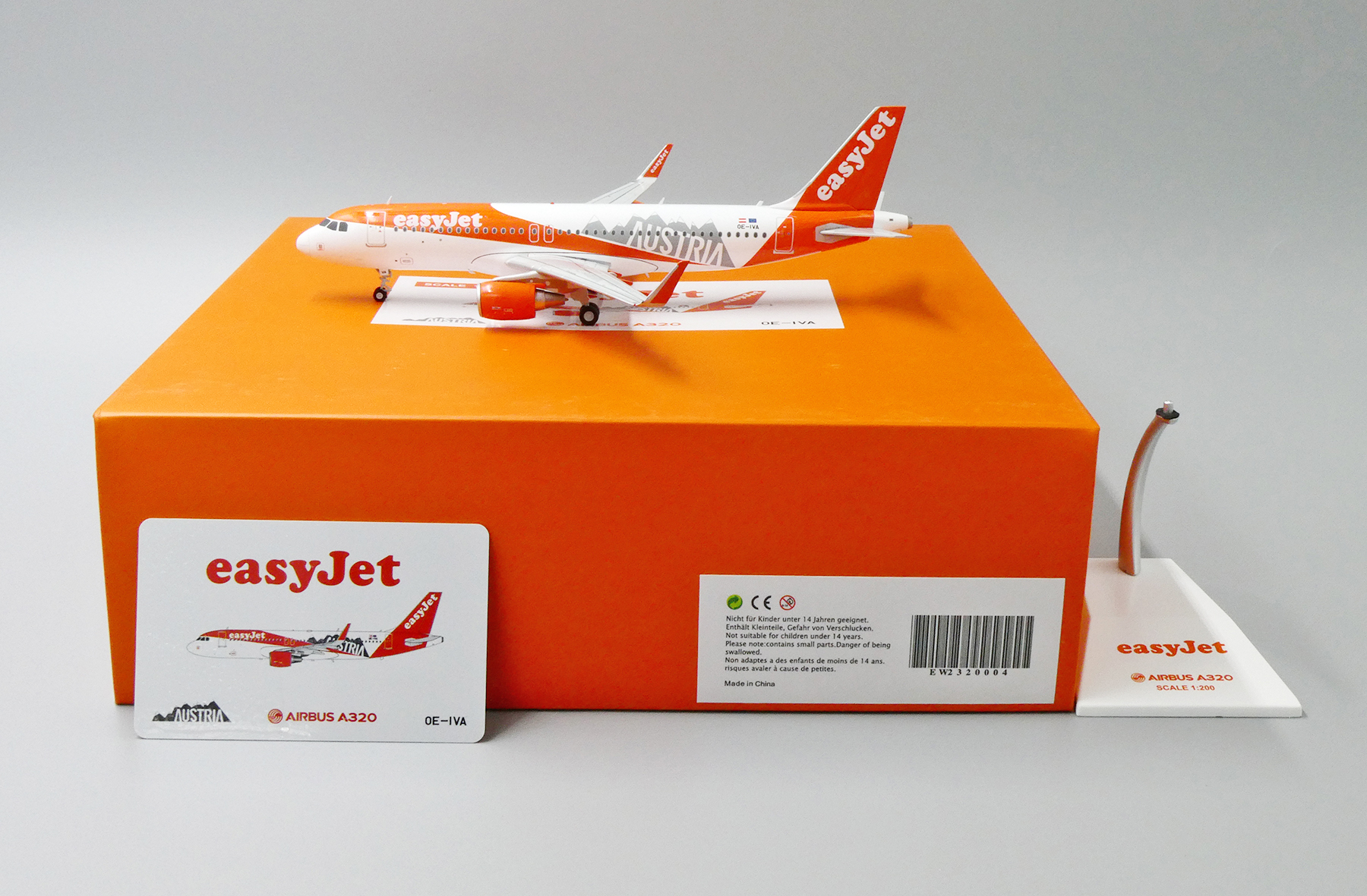 ScaleModelStore.com :: JC Wings 1:200 - EW2320004 - EasyJet Europe ...