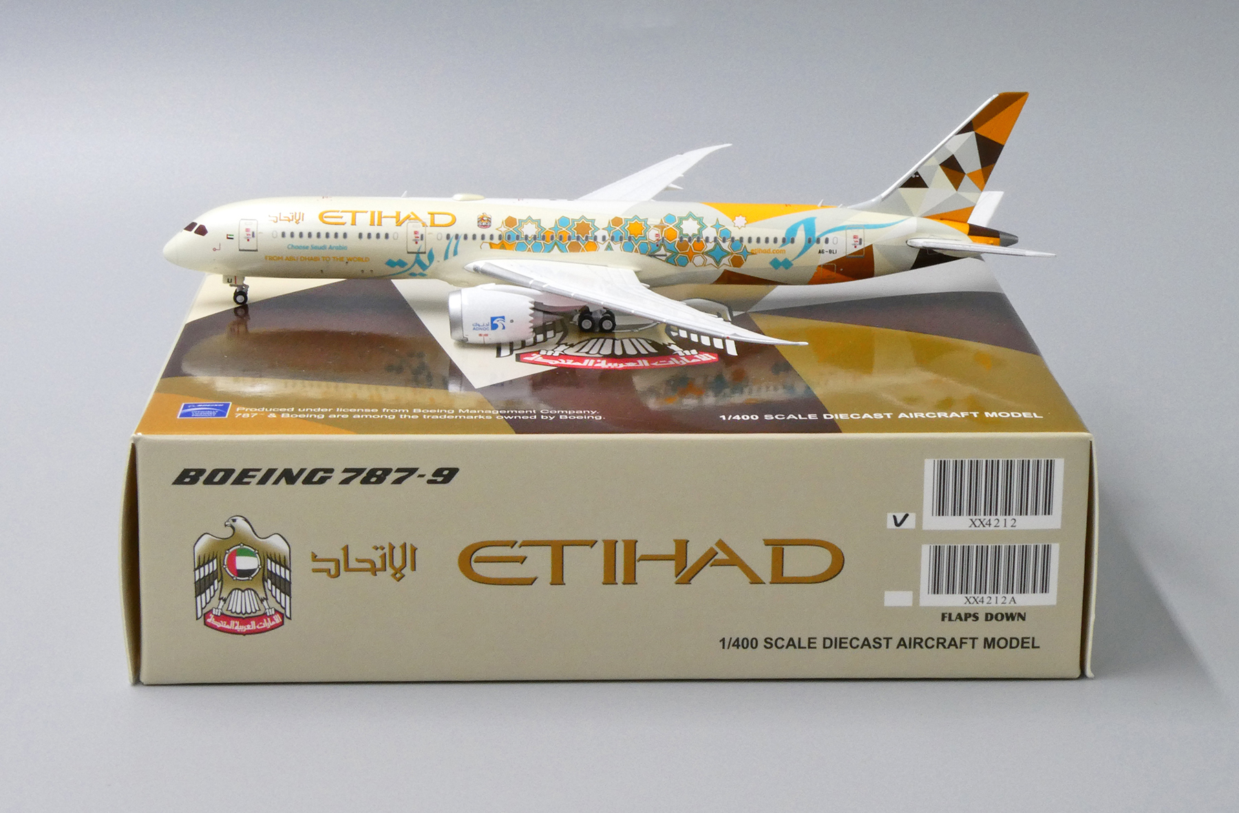 ScaleModelStore.com :: JC Wings 1:400 - XX4212 - Etihad Airways Boeing ...