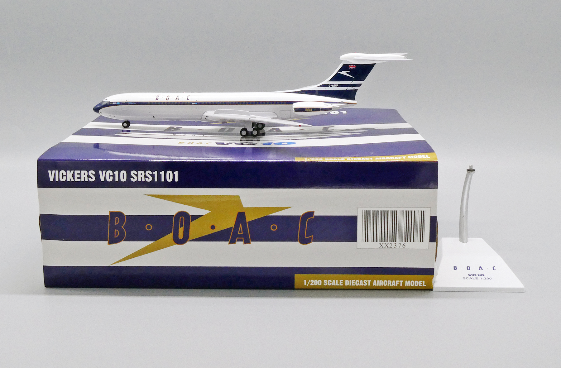 ScaleModelStore.com :: JC Wings 1:200 - XX2376 - BOAC Vickers VC10 Srs1101