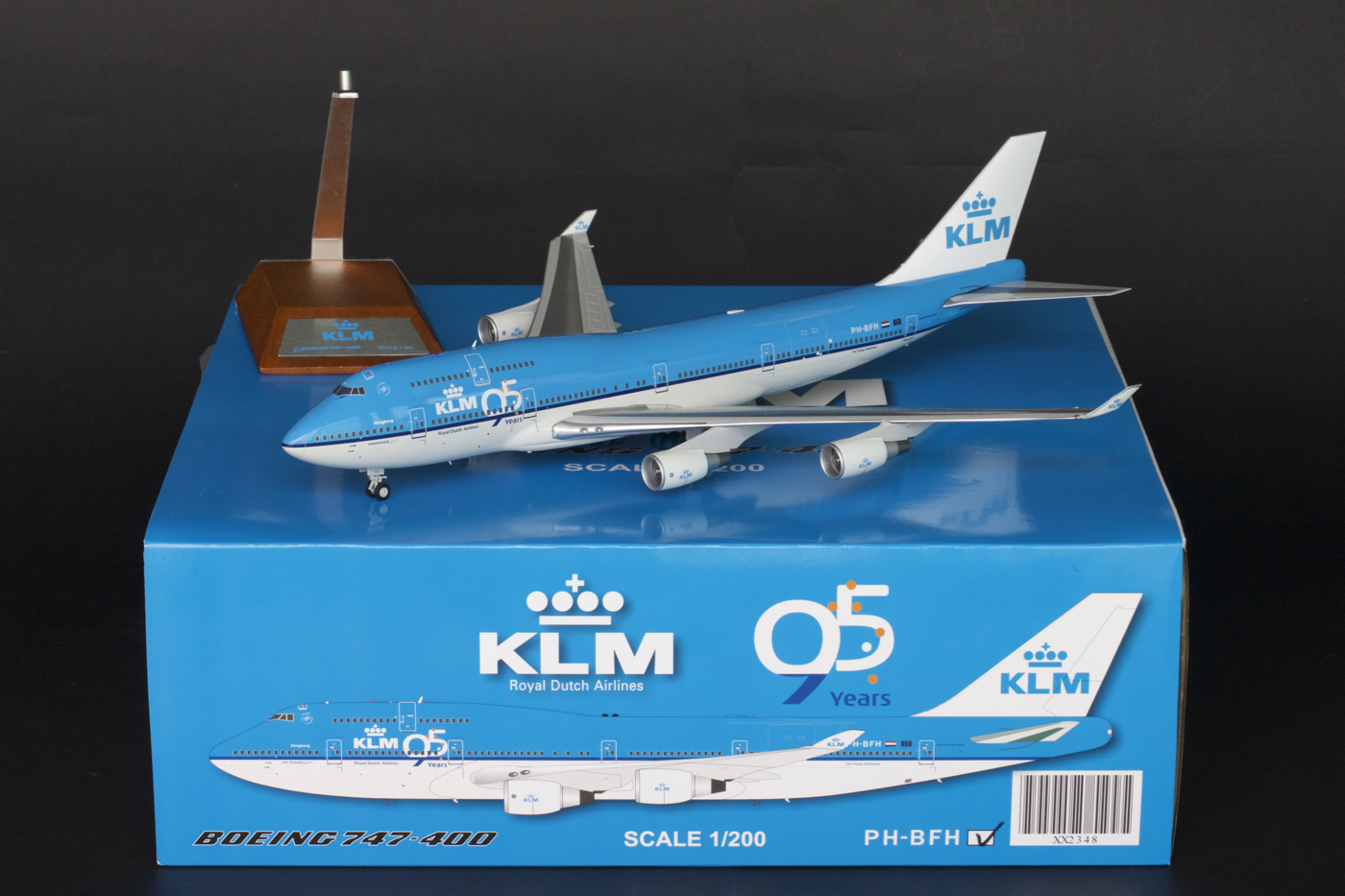 ScaleModelStore.com :: JC Wings 1:200 - XX2348 - KLM Boeing 747-400