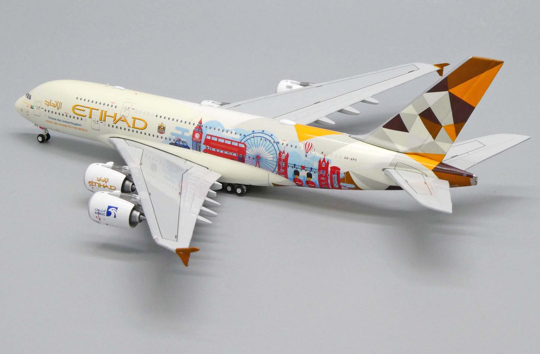 ScaleModelStore.com :: JC Wings 1:400 - XX4254 - Etihad Airways Airbus A380