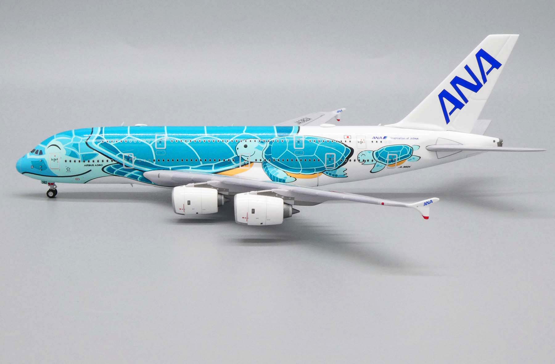 ScaleModelStore.com :: JC Wings 1:400 - Flying Honu Set of 3 - ANA All Nippon Airways Airbus A380