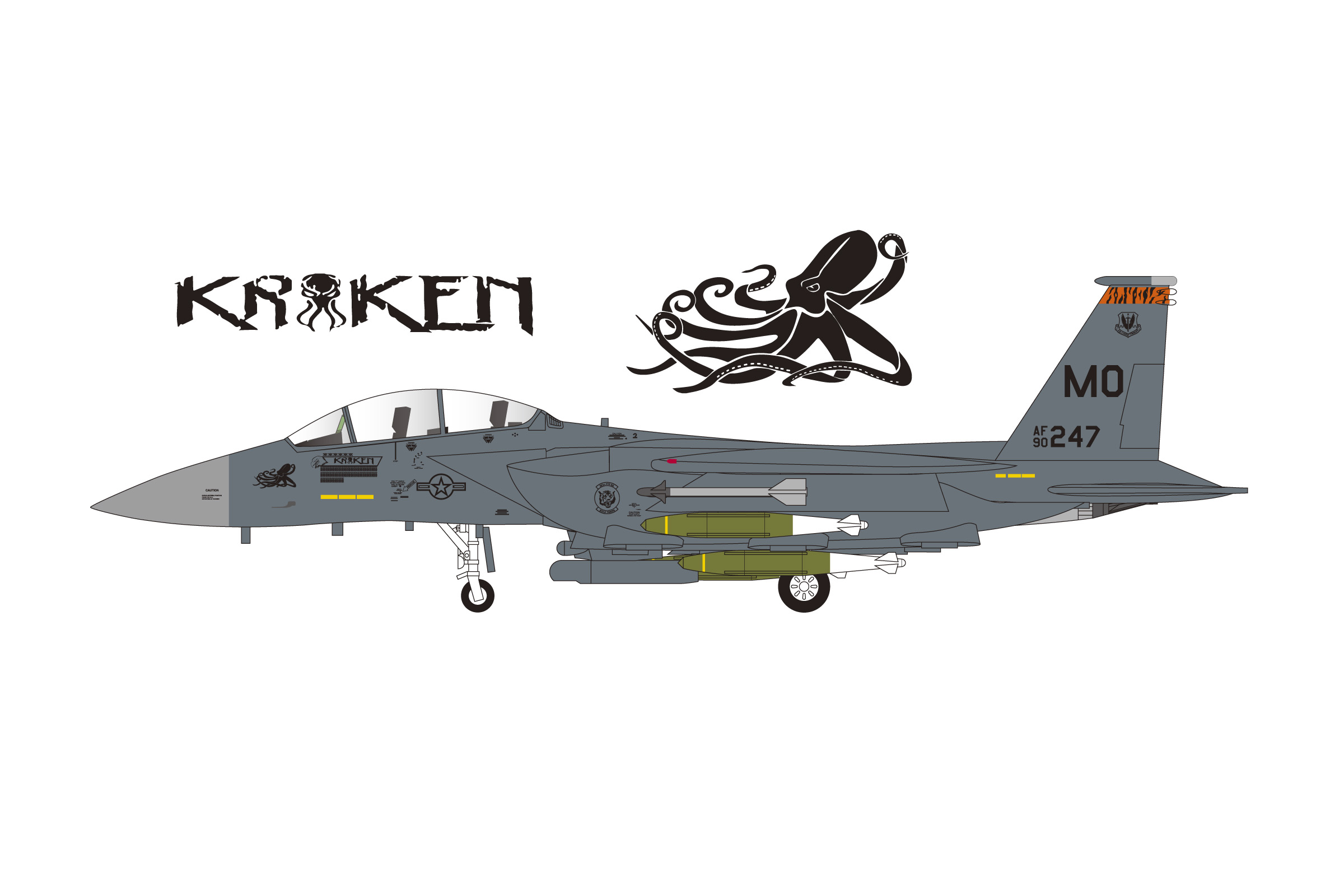 ScaleModelStore.com :: Hogan 1:200 - F60609 - US Air Force McDonnell ...