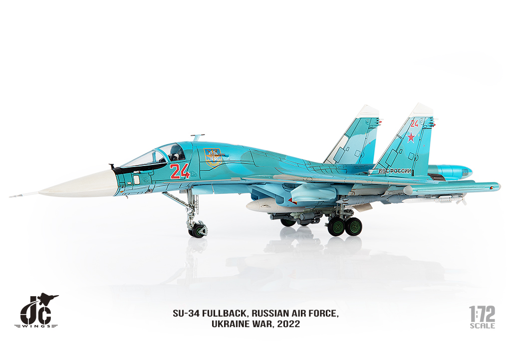 ScaleModelStore.com :: JC Wings 1:72 - JCW-72-SU34-007 - Russian Air Force Sukhoi SU-34 Fullback