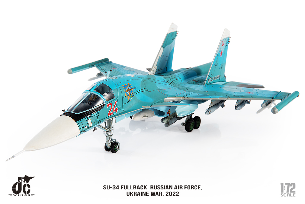 ScaleModelStore.com :: JC Wings 1:72 - JCW-72-SU34-007 - Russian Air Force Sukhoi SU-34 Fullback