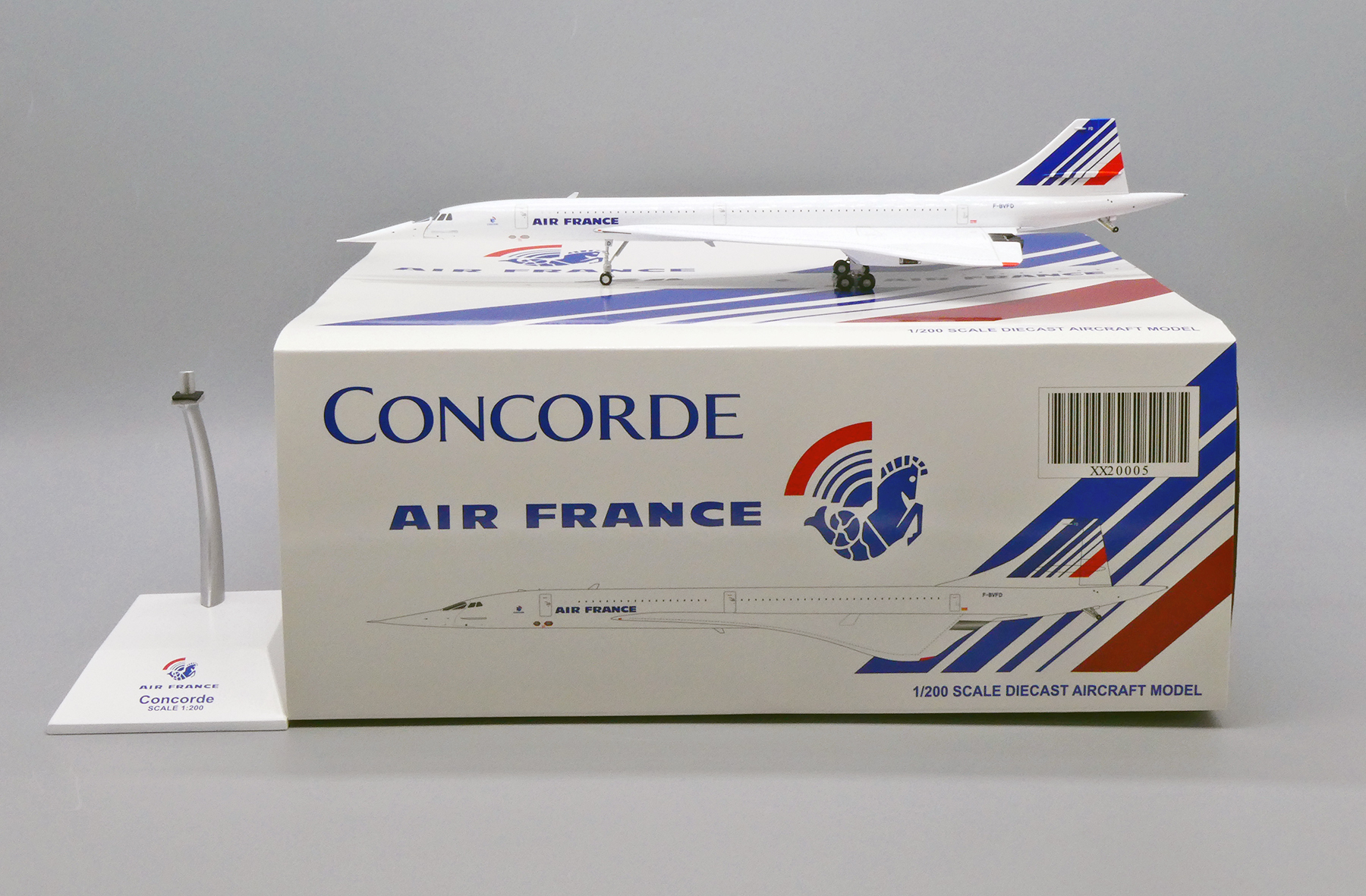 ScaleModelStore.com :: JC Wings 1:200 - XX20005 - Air France Concorde