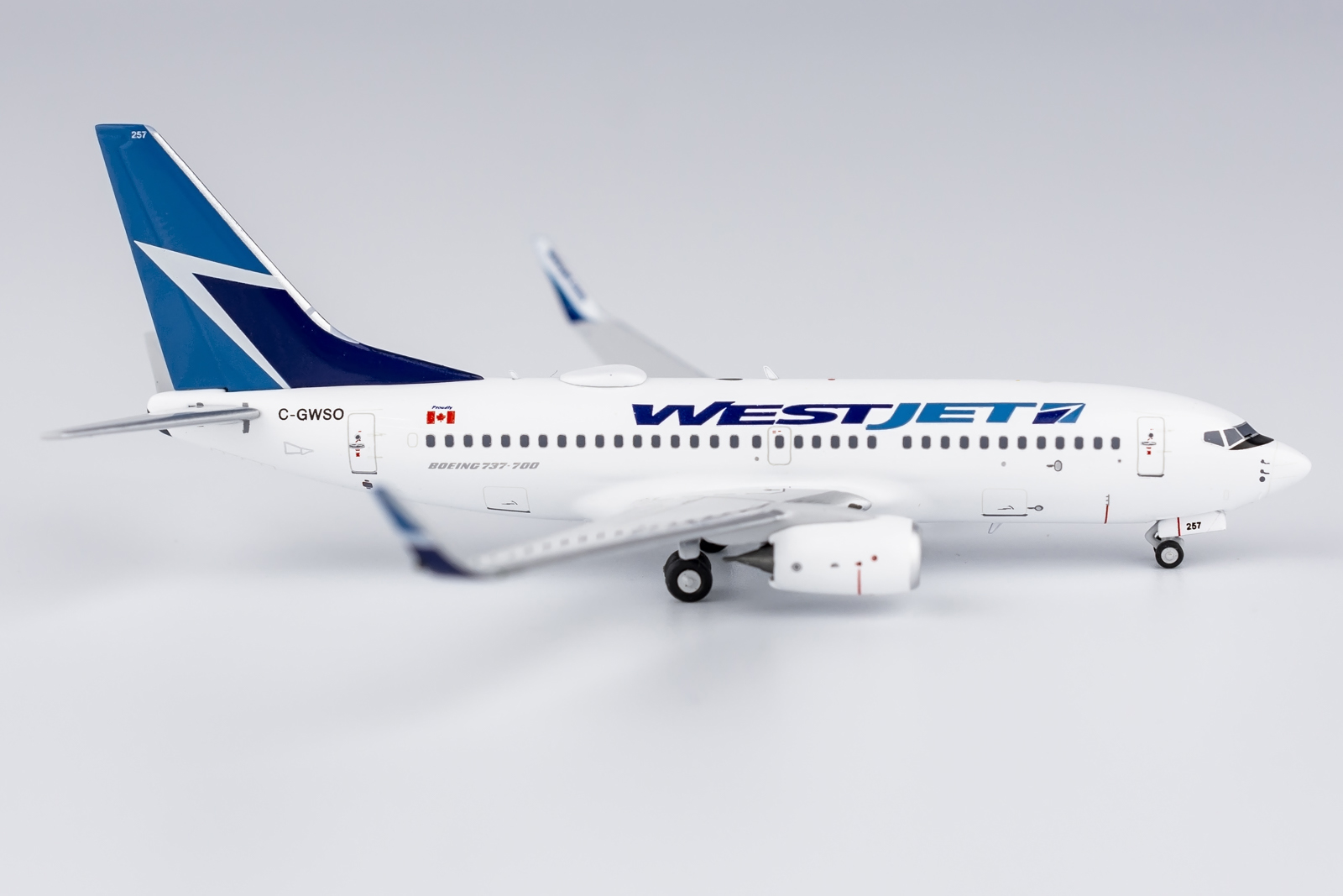ScaleModelStore.com :: NG Models 1:400 - 77037 - Westjet Airlines ...