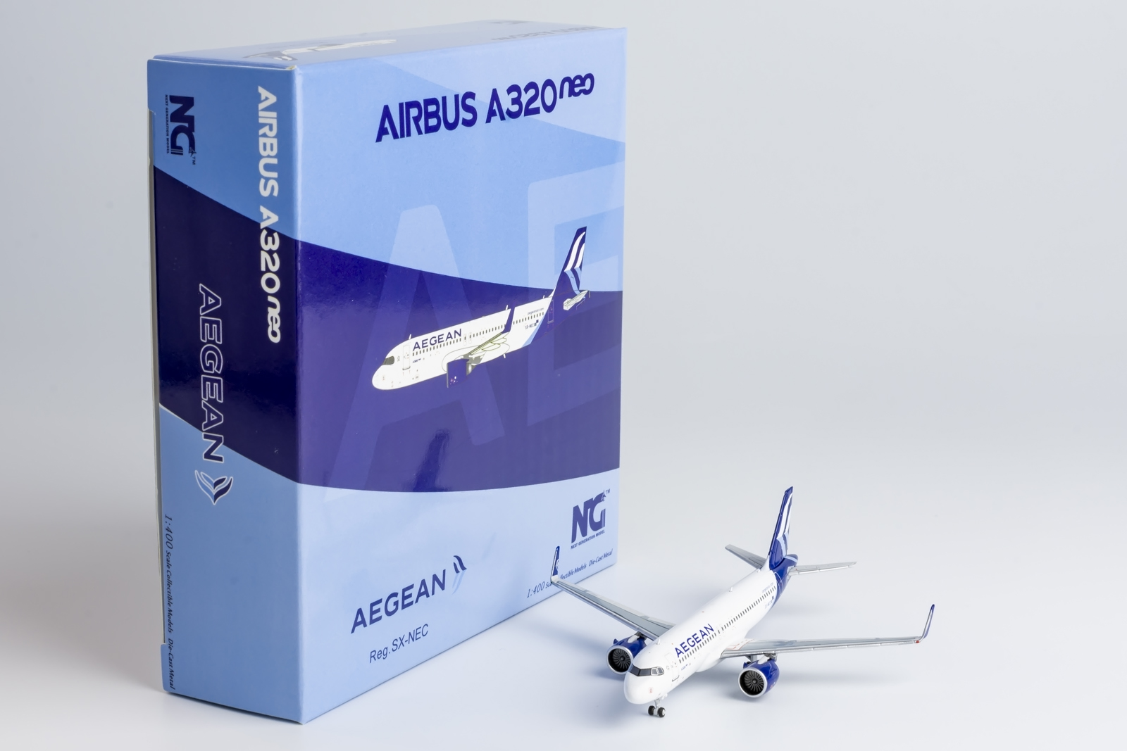 ScaleModelStore.com :: NG Models 1:400 - 15038 - Aegean Airlines Airbus ...