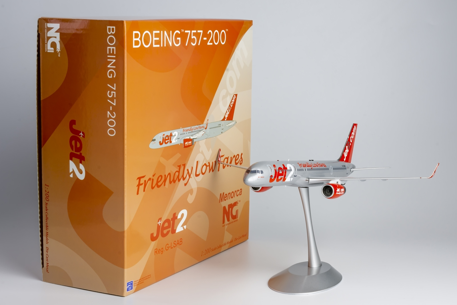 ScaleModelStore.com :: NG Models 1:200 - 42003 - Jet2 Boeing 757-200/w