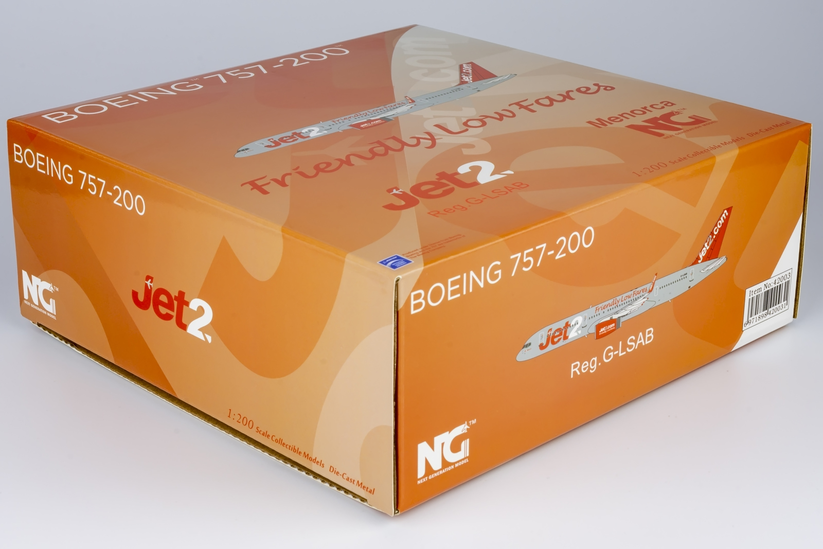 ScaleModelStore.com :: NG Models 1:200 - 42003 - Jet2 Boeing 757-200/w