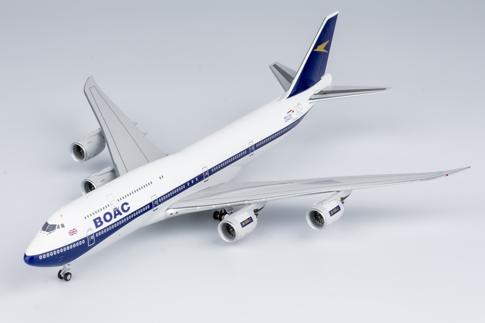 ScaleModelStore.com :: NG Models 1:400 - 78006 - BOAC Boeing 747-8