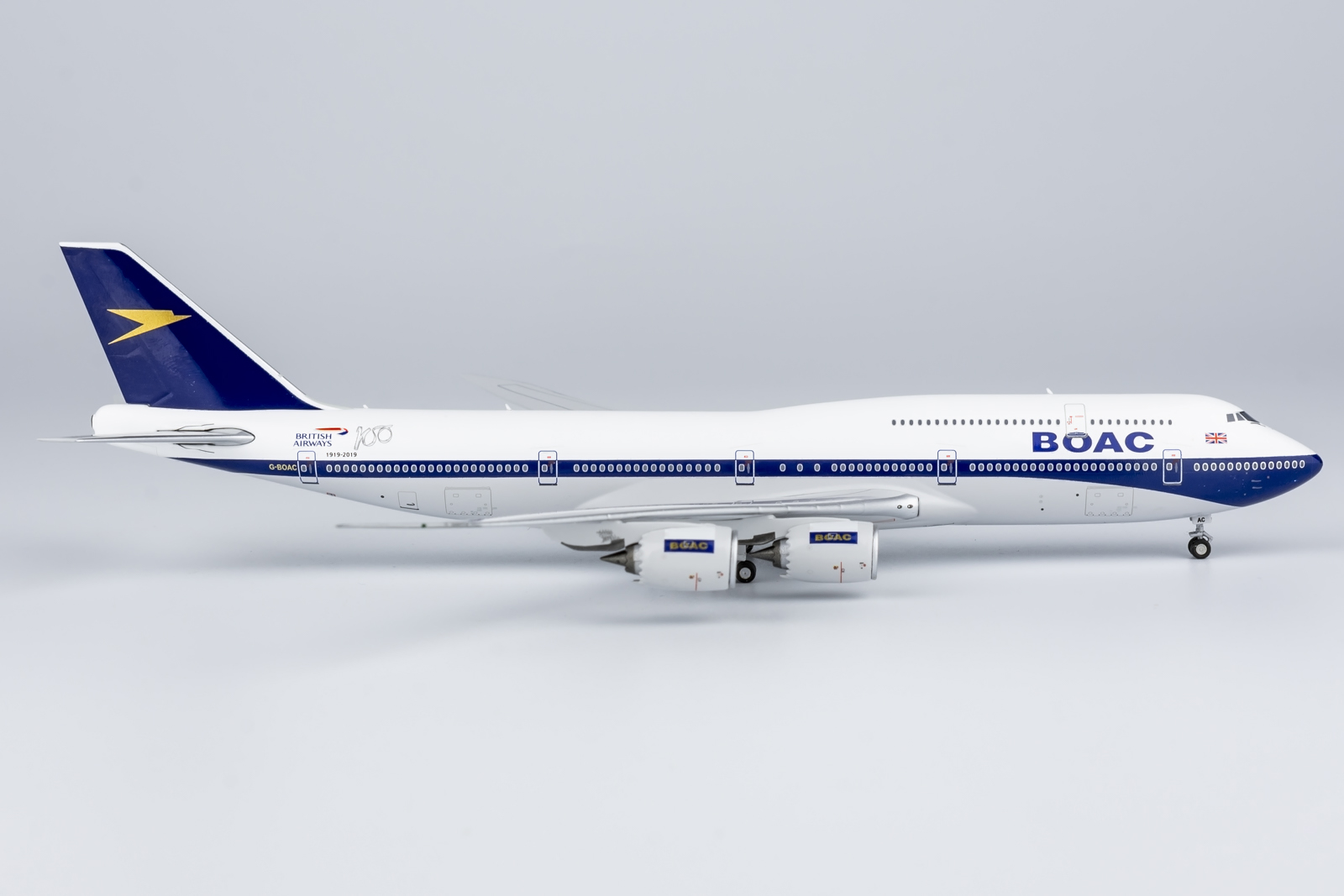 ScaleModelStore.com :: NG Models 1:400 - 78006 - BOAC Boeing 747-8