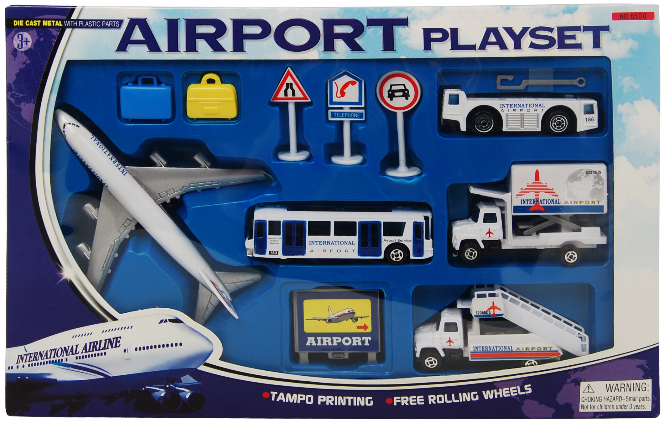Scale Model Store.com :: Limox n.a. - 8500 - International Airport Playset
