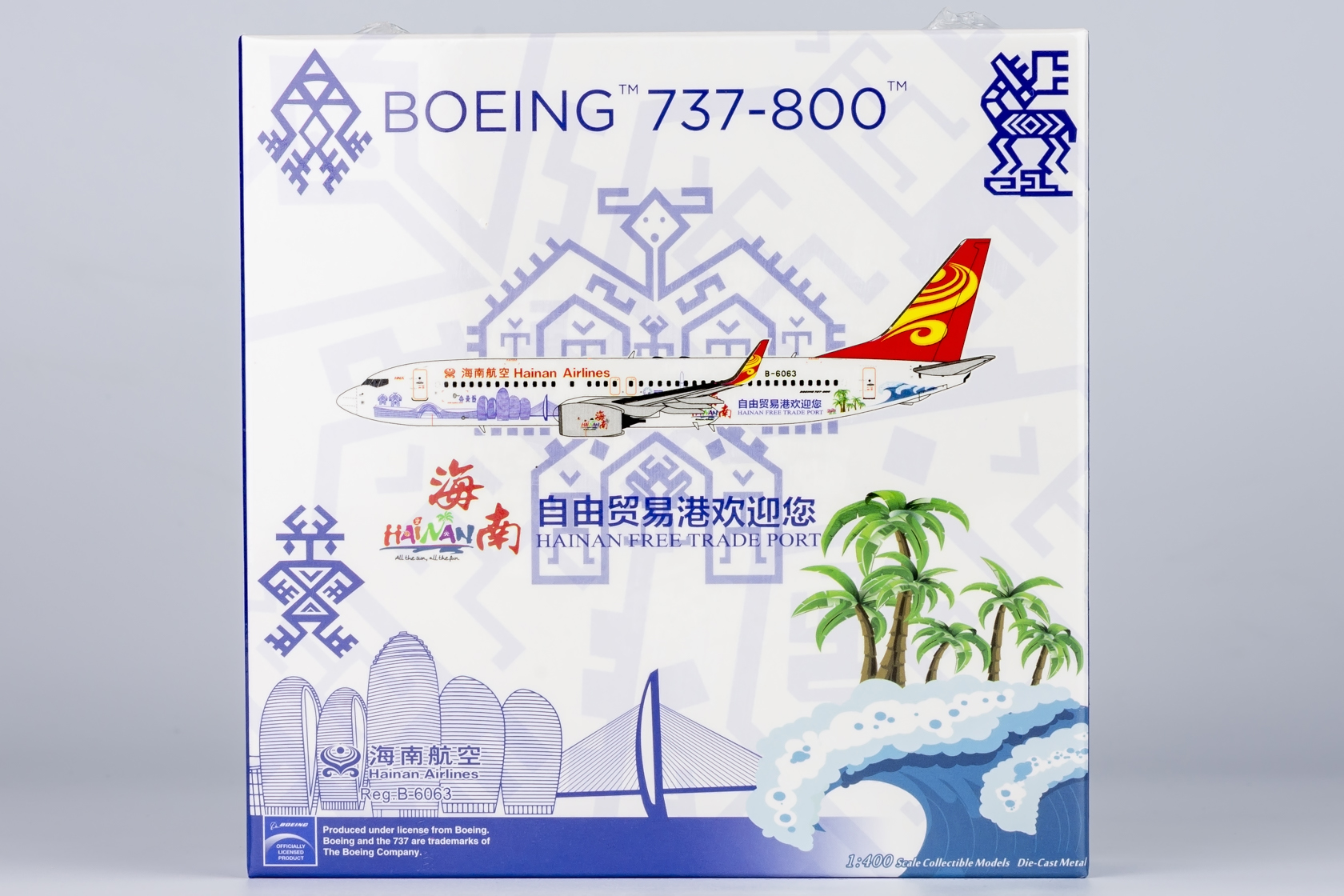 ScaleModelStore.com :: NG Models 1:400 - 58192 - Hainan Airlines Boeing ...